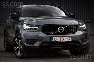 Grey Volvo XC40 2018 in Tukums, with an engine capacity of 2.00 L and mileage of 227 thousand km for 16900 €, photo 8 on AUTOMOTO.COM.LV
