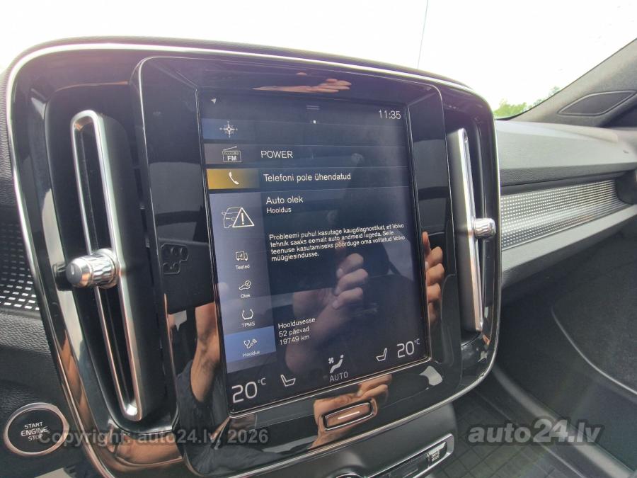 Pelēks Volvo XC40 2018 Tartu, ar dzinēja tilpumu 2.00 L un nobraukumu 170 tūkst. km par 18890 €, foto 28 vietnē AUTOMOTO.COM.LV