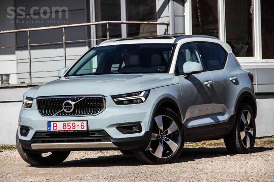 Серый Вольво XC40 2018 в Тукумс, объемом двигателя 2.00 л и пробегом 217 тыс. км за 18990 €, фото 1 на AUTOMOTO.COM.LV