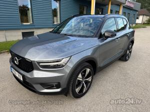 Pelēks Volvo XC40 2018 Rapla, ar dzinēja tilpumu 2.00 L un nobraukumu 240 tūkst. km par 17700 €, foto  vietnē AUTOMOTO.COM.LV