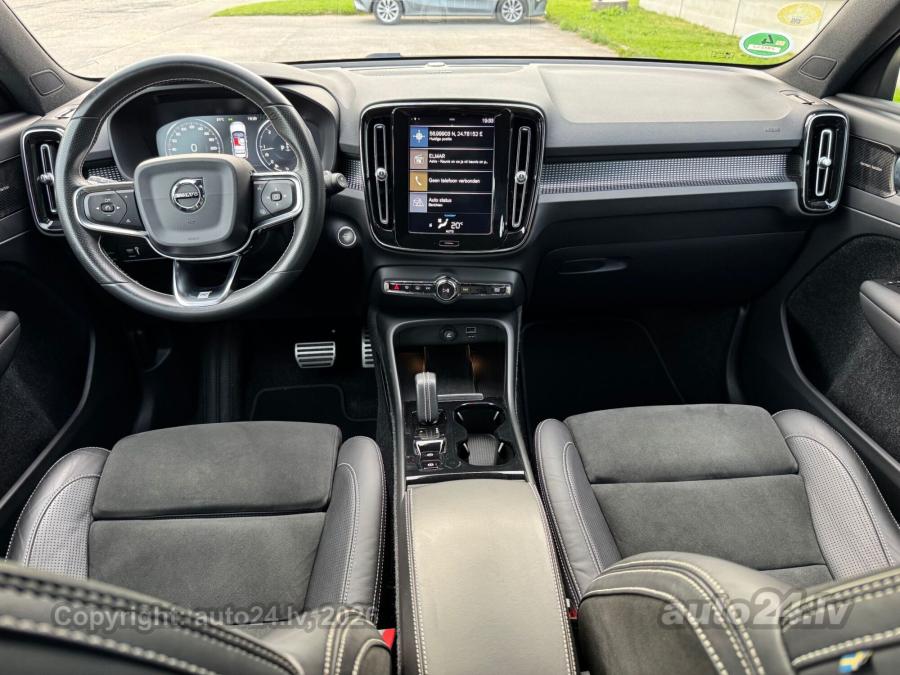 Pelēks Volvo XC40 2018 Rapla, ar dzinēja tilpumu 2.00 L un nobraukumu 240 tūkst. km par 17700 €, foto 16 vietnē AUTOMOTO.COM.LV