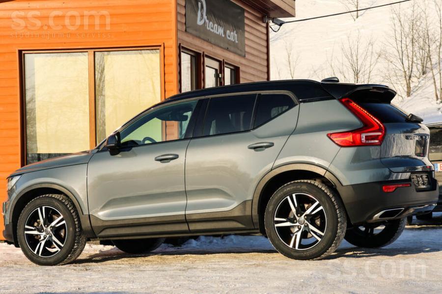 Pelēks Volvo XC40 2019 Tukums, ar dzinēja tilpumu 2.00 L un nobraukumu 220 tūkst. km par 17790 €, foto 5 vietnē AUTOMOTO.COM.LV