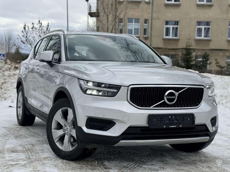 Pelēks Volvo XC40 2019 Ukmergė, ar dzinēja tilpumu 1.97 L un nobraukumu 275 tūkst. km par 14950 €, foto 1 vietnē AUTOMOTO.COM.LV