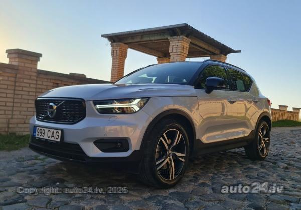 Pelēks Volvo XC40 2019 Tallina, ar dzinēja tilpumu 2.00 L un nobraukumu 70 tūkst. km par 23900 €, foto  vietnē AUTOMOTO.COM.LV