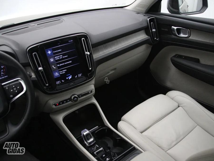 Grey Volvo XC40 2019 in Vilnius, with an engine capacity of 2.00 L and mileage of 197 thousand km for 20299 €, photo 22 on AUTOMOTO.COM.LV