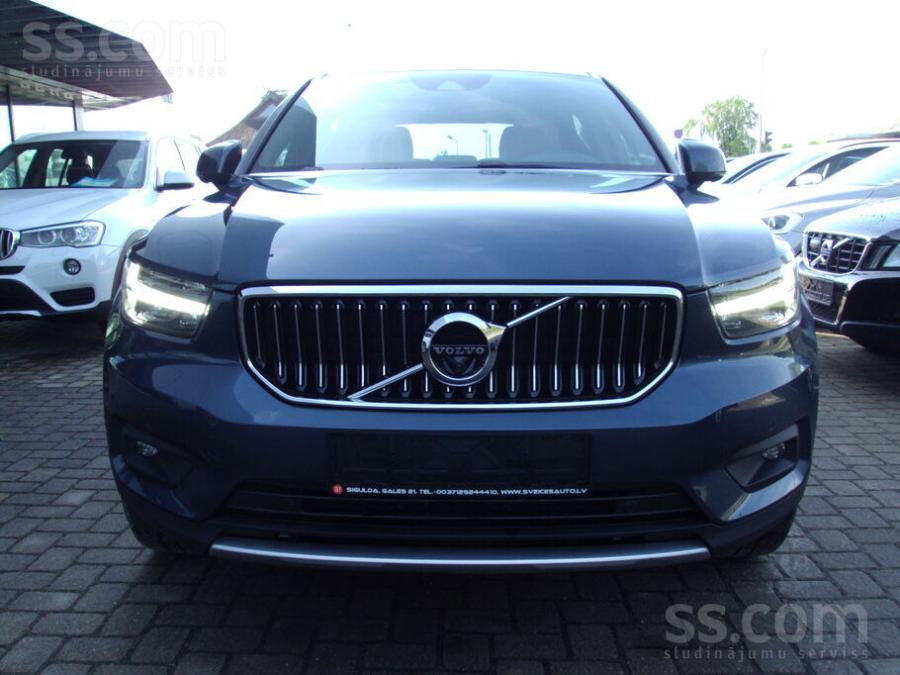 Серый Вольво XC40 2019 в Рига, объемом двигателя 2.00 л и пробегом 210 тыс. км за 19800 €, фото 20 на AUTOMOTO.COM.LV