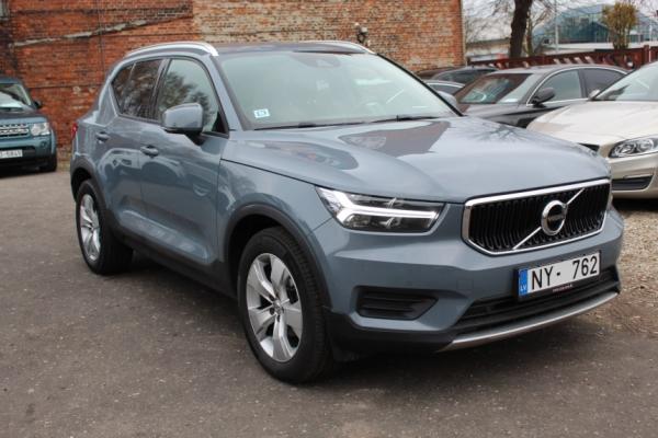 Pelēks Volvo XC40 2019 Rīga, ar dzinēja tilpumu 2.00 L un nobraukumu 191 tūkst. km par 19550 €, foto 1 vietnē AUTOMOTO.COM.LV