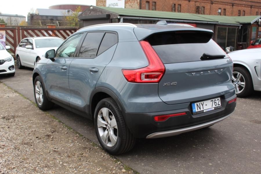 Grey Volvo XC40 2019 in Riga, with an engine capacity of 2.00 L and mileage of 191 thousand km for 19550 €, photo 16 on AUTOMOTO.COM.LV