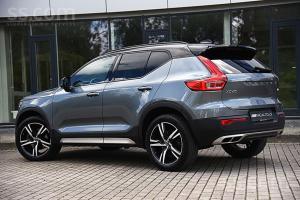 Pelēks Volvo XC40 2019 Tukums, ar dzinēja tilpumu 2.00 L un nobraukumu 149 tūkst. km par 23490 €, foto 3 vietnē AUTOMOTO.COM.LV