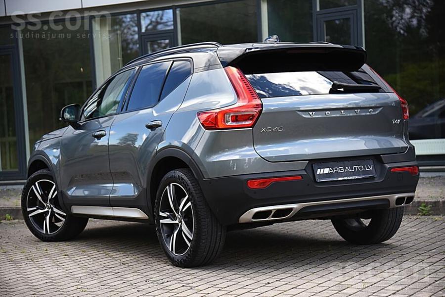 Pelēks Volvo XC40 2019 Tukums, ar dzinēja tilpumu 2.00 L un nobraukumu 149 tūkst. km par 23490 €, foto 4 vietnē AUTOMOTO.COM.LV