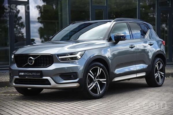 Grey Volvo XC40 2019 in Tukums, with an engine capacity of 2.00 L and mileage of 149 thousand km for 23490 €, photo 5 on AUTOMOTO.COM.LV