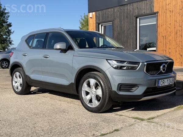 Grey Volvo XC40 2019 in Riga, with an engine capacity of 1.50 L and mileage of 142 thousand km for 16500 €, photo 1 on AUTOMOTO.COM.LV