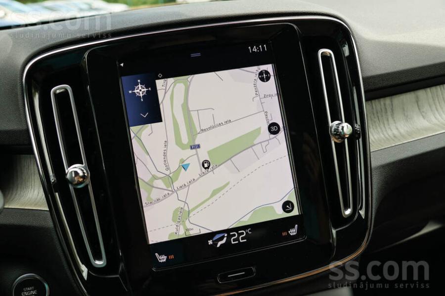 Pelēks Volvo XC40 2019 Tukums, ar dzinēja tilpumu 2.00 L un nobraukumu 210 tūkst. km par 17590 €, foto 14 vietnē AUTOMOTO.COM.LV