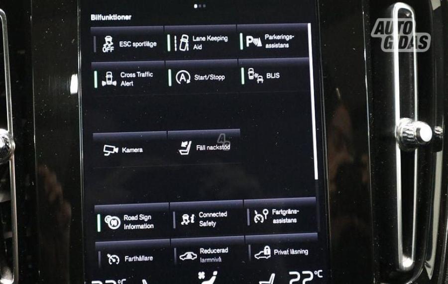 Серый Вольво XC40 2020 в Каунас, объемом двигателя 0.00 л и пробегом 89 тыс. км за 36709 €, фото 10 на AUTOMOTO.COM.LV