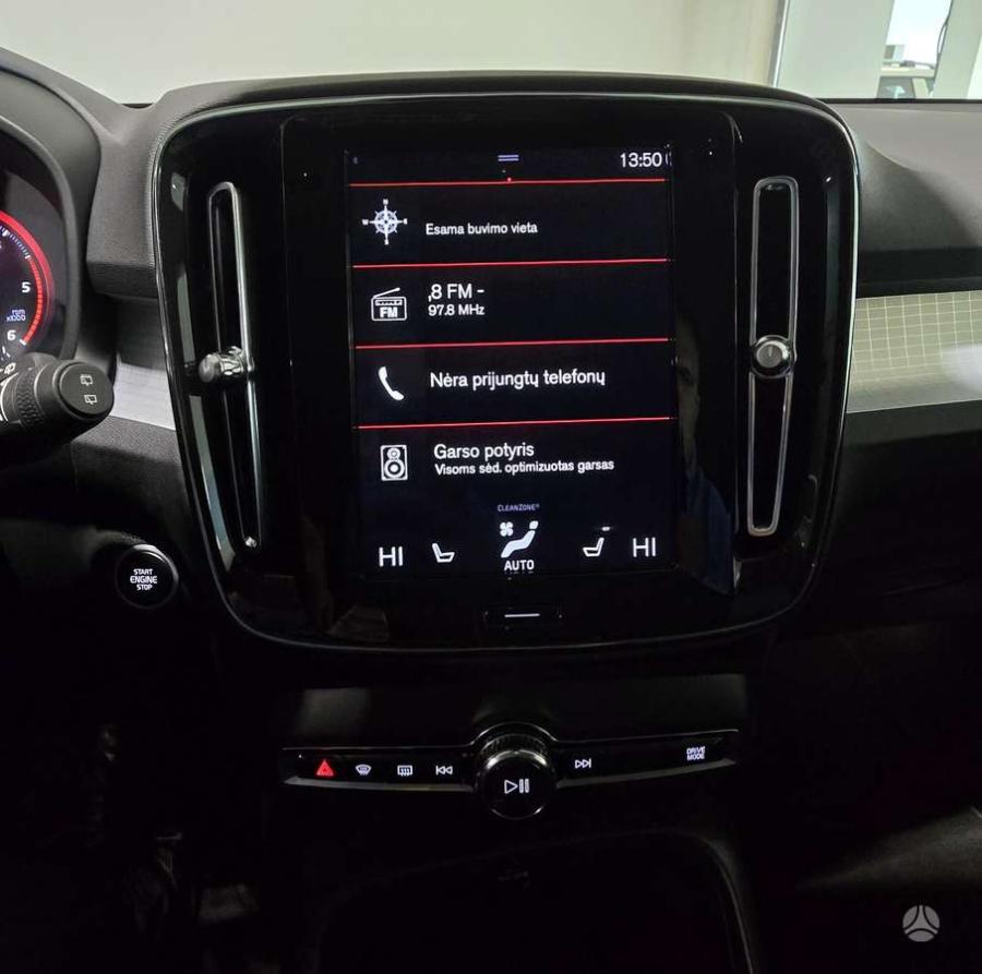 Серый Вольво XC40 2020 в Шяуляй, объемом двигателя 1.97 л и пробегом 46 тыс. км за 26400 €, фото 19 на AUTOMOTO.COM.LV