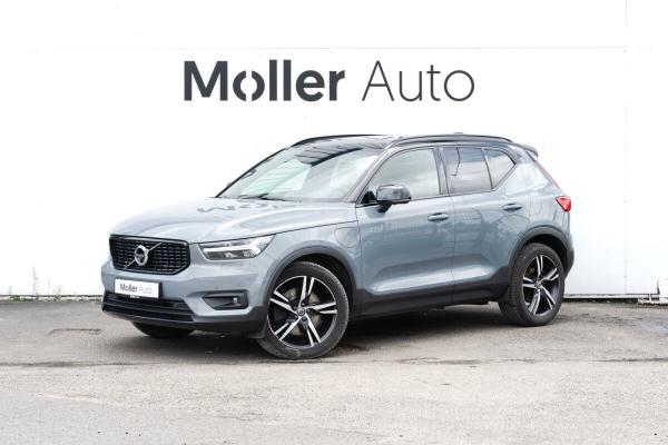 Grey Volvo XC40 2020 in Riga, with an engine capacity of 1.50 L and mileage of 131 thousand km for 22500 €, photo 1 on AUTOMOTO.COM.LV