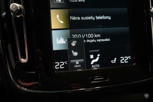 Grey Volvo XC40 2021 in Vilnius, with an engine capacity of 1.97 L and mileage of 113 thousand km for 24900 €, photo 21 on AUTOMOTO.COM.LV
