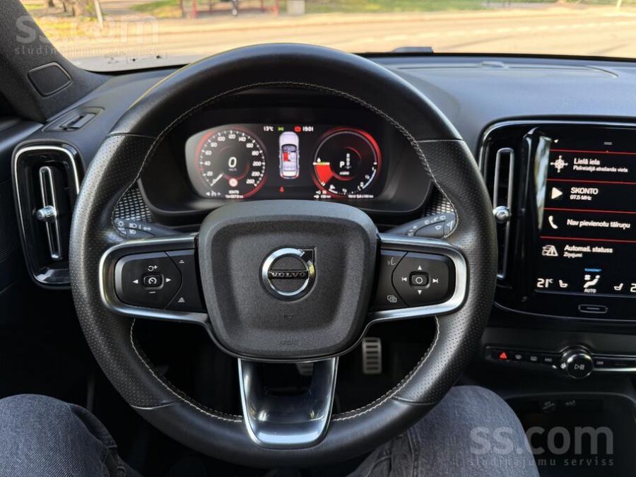 Серый Вольво XC40 2021 в Лиепая, объемом двигателя 1.50 л и пробегом 83 тыс. км за 26500 €, фото 16 на AUTOMOTO.COM.LV
