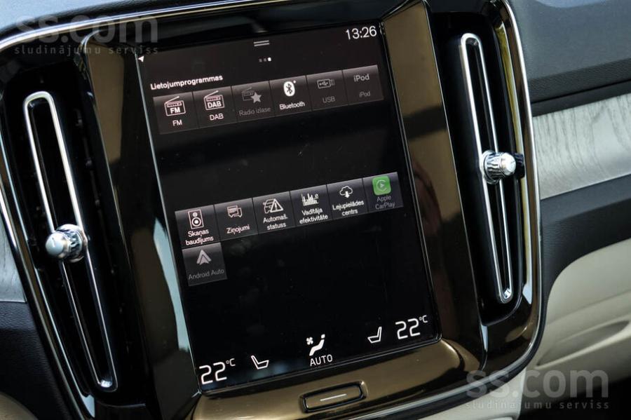 Pelēks Volvo XC40 2021 Tukums, ar dzinēja tilpumu 2.00 L un nobraukumu 215 tūkst. km par 18490 €, foto 16 vietnē AUTOMOTO.COM.LV