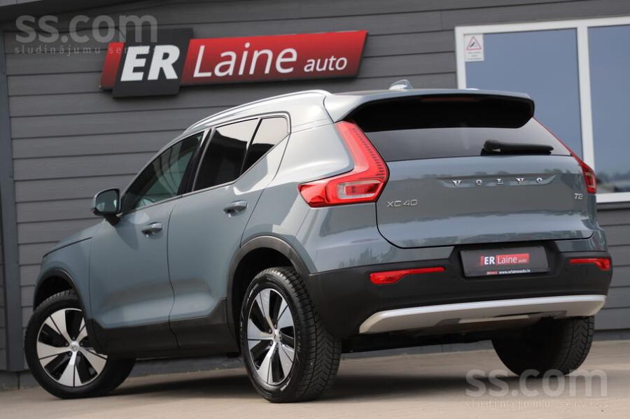 Pelēks Volvo XC40 2022 Tukums, ar dzinēja tilpumu 1.50 L un nobraukumu 124 tūkst. km par 21900 €, foto 5 vietnē AUTOMOTO.COM.LV