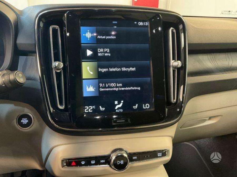 Pelēks Volvo XC40 2022 Viļņa, ar dzinēja tilpumu 1.48 L un nobraukumu 189 tūkst. km par 20990 €, foto 10 vietnē AUTOMOTO.COM.LV