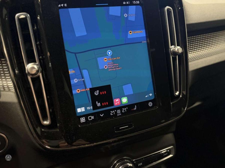 Серый Вольво XC40 2023 в Рига, объемом двигателя 1.97 л и пробегом 40 тыс. км за 33950 €, фото 15 на AUTOMOTO.COM.LV