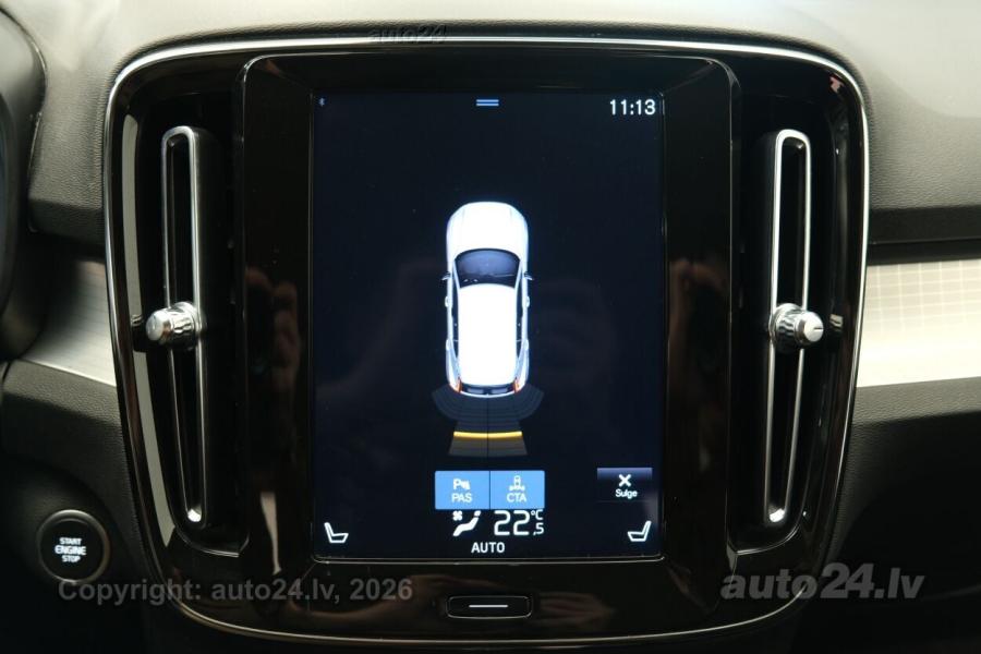 Pelēks Volvo XC40 2019 Tallina, ar dzinēja tilpumu 2.00 L un nobraukumu 111 tūkst. km par 22900 €, foto 9 vietnē AUTOMOTO.COM.LV