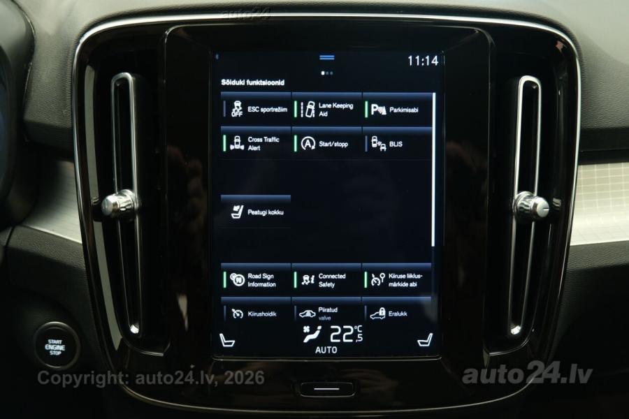 Pelēks Volvo XC40 2019 Tallina, ar dzinēja tilpumu 2.00 L un nobraukumu 111 tūkst. km par 22900 €, foto 10 vietnē AUTOMOTO.COM.LV