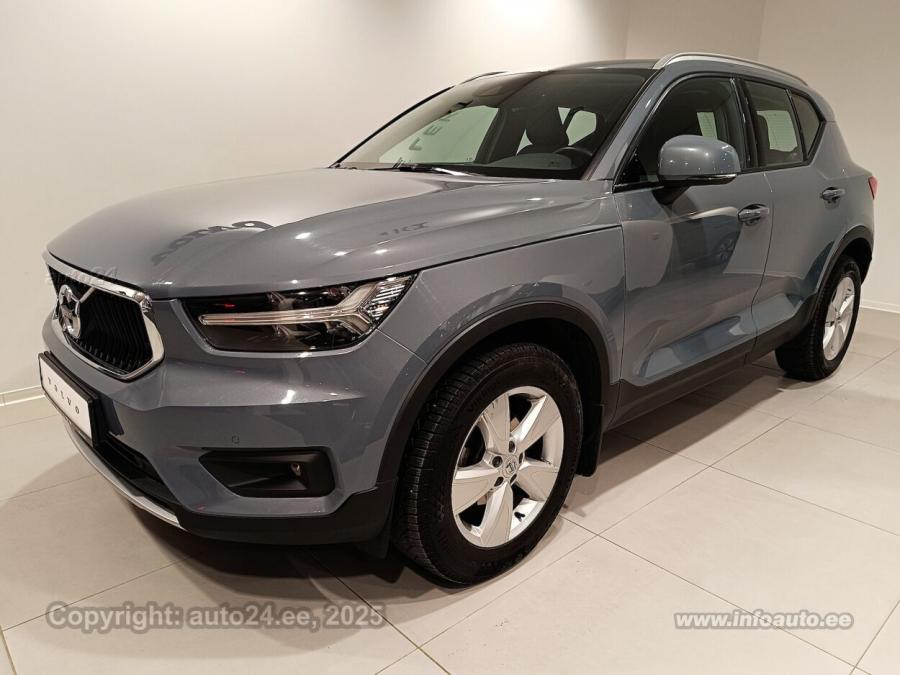 Grey Volvo XC40 2020 in Tallinn, with an engine capacity of 1.50 L and mileage of 50 thousand km for 24990 €, photo 1 on AUTOMOTO.COM.LV