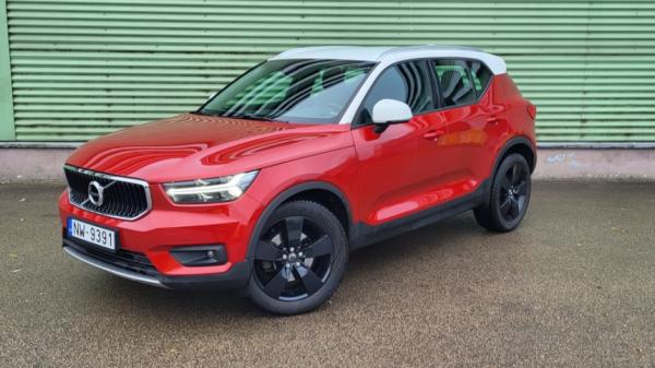 Sarkans Volvo XC40 2018 Rīga, ar dzinēja tilpumu 2.00 L un nobraukumu 198 tūkst. km par 18500 €, foto 1 vietnē AUTOMOTO.COM.LV