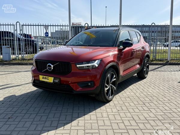 Sarkans Volvo XC40 2019 Avižieniai, ar dzinēja tilpumu 2.00 L un nobraukumu 77 tūkst. km par 25500 €, foto 1 vietnē AUTOMOTO.COM.LV