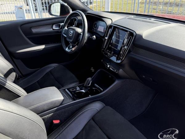Sarkans Volvo XC40 2019 Avižieniai, ar dzinēja tilpumu 2.00 L un nobraukumu 77 tūkst. km par 25500 €, foto 5 vietnē AUTOMOTO.COM.LV
