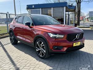 Red Volvo XC40 2019 in Avizieniai, with an engine capacity of 2.00 L and mileage of 77 thousand km for 25500 €, photo 33 on AUTOMOTO.COM.LV