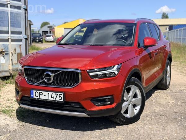 Красный Вольво XC40 2019 в Рига, объемом двигателя 1.50 л и пробегом 165 тыс. км за 16995 €, фото 3 на AUTOMOTO.COM.LV