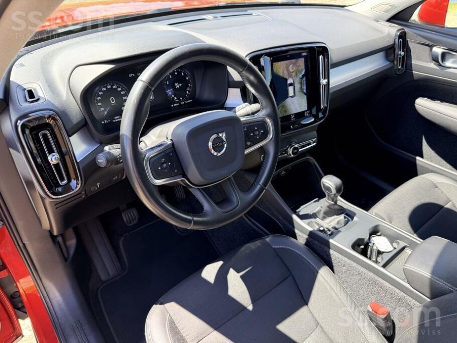 Красный Вольво XC40 2019 в Рига, объемом двигателя 1.50 л и пробегом 165 тыс. км за 16995 €, фото 15 на AUTOMOTO.COM.LV