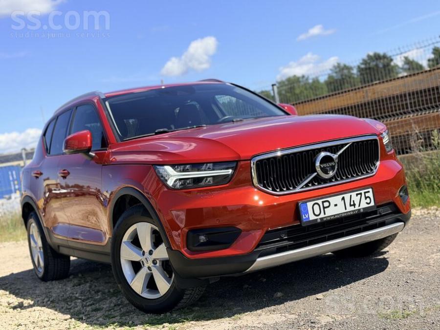 Красный Вольво XC40 2019 в Рига, объемом двигателя 1.50 л и пробегом 165 тыс. км за 16995 €, фото 29 на AUTOMOTO.COM.LV