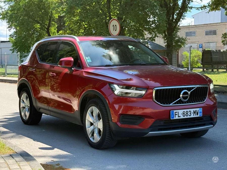 Sarkans Volvo XC40 2019 Tauragė, ar dzinēja tilpumu 1.97 L un nobraukumu 280 tūkst. km par 14500 €, foto 4 vietnē AUTOMOTO.COM.LV