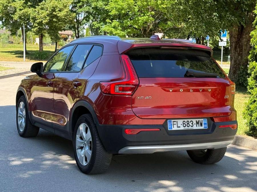 Sarkans Volvo XC40 2019 Tauragė, ar dzinēja tilpumu 1.97 L un nobraukumu 280 tūkst. km par 14500 €, foto 13 vietnē AUTOMOTO.COM.LV