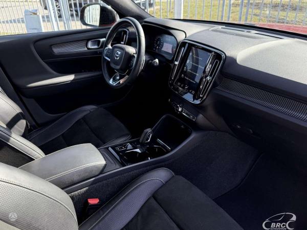 Sarkans Volvo XC40 2019 Klaipėda, ar dzinēja tilpumu 1.97 L un nobraukumu 77 tūkst. km par 22500 €, foto 6 vietnē AUTOMOTO.COM.LV