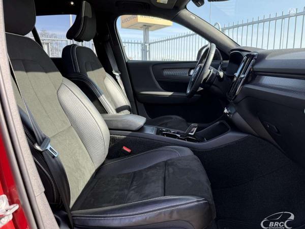 Sarkans Volvo XC40 2019 Klaipėda, ar dzinēja tilpumu 1.97 L un nobraukumu 77 tūkst. km par 22500 €, foto 7 vietnē AUTOMOTO.COM.LV