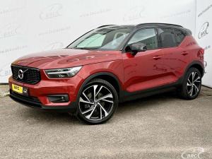 Sarkans Volvo XC40 2019 Klaipėda, ar dzinēja tilpumu 1.97 L un nobraukumu 77 tūkst. km par 21500 €, foto  vietnē AUTOMOTO.COM.LV