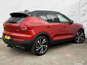 Красный Вольво XC40 2019 в Клайпеда, объемом двигателя 1.97 л и пробегом 77 тыс. км за 21500 €, фото 4 на AUTOMOTO.COM.LV