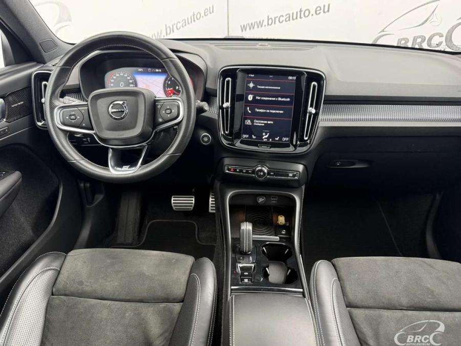 Красный Вольво XC40 2019 в Клайпеда, объемом двигателя 1.97 л и пробегом 77 тыс. км за 21500 €, фото 5 на AUTOMOTO.COM.LV