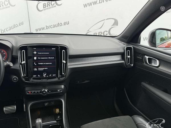 Sarkans Volvo XC40 2019 Klaipėda, ar dzinēja tilpumu 1.97 L un nobraukumu 77 tūkst. km par 21500 €, foto 7 vietnē AUTOMOTO.COM.LV