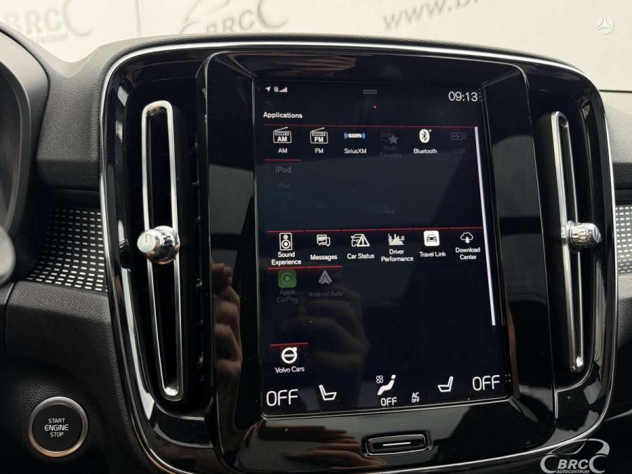 Красный Вольво XC40 2019 в Клайпеда, объемом двигателя 1.97 л и пробегом 77 тыс. км за 21500 €, фото 29 на AUTOMOTO.COM.LV