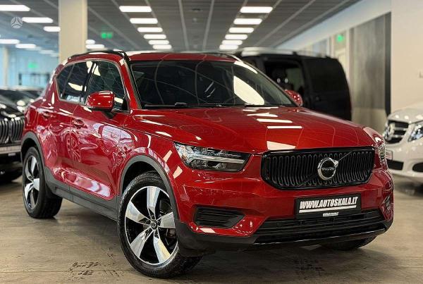 Red Volvo XC40 2020 in Klaipeda, with an engine capacity of 2.00 L and mileage of 37 thousand km for 22500 €, photo 3 on AUTOMOTO.COM.LV