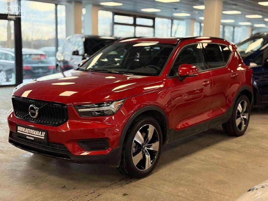 Red Volvo XC40 2020 in Klaipeda, with an engine capacity of 2.00 L and mileage of 37 thousand km for 22500 €, photo 5 on AUTOMOTO.COM.LV