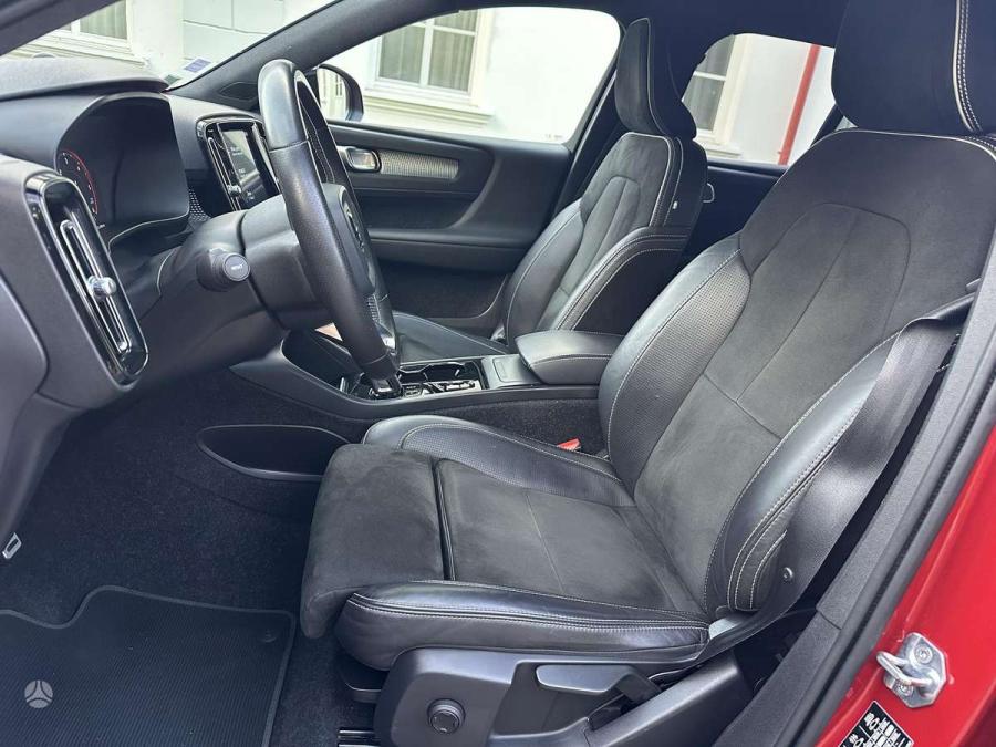 Sarkans Volvo XC40 2020 Kauņa, ar dzinēja tilpumu 1.97 L un nobraukumu 186 tūkst. km par 19490 €, foto 7 vietnē AUTOMOTO.COM.LV