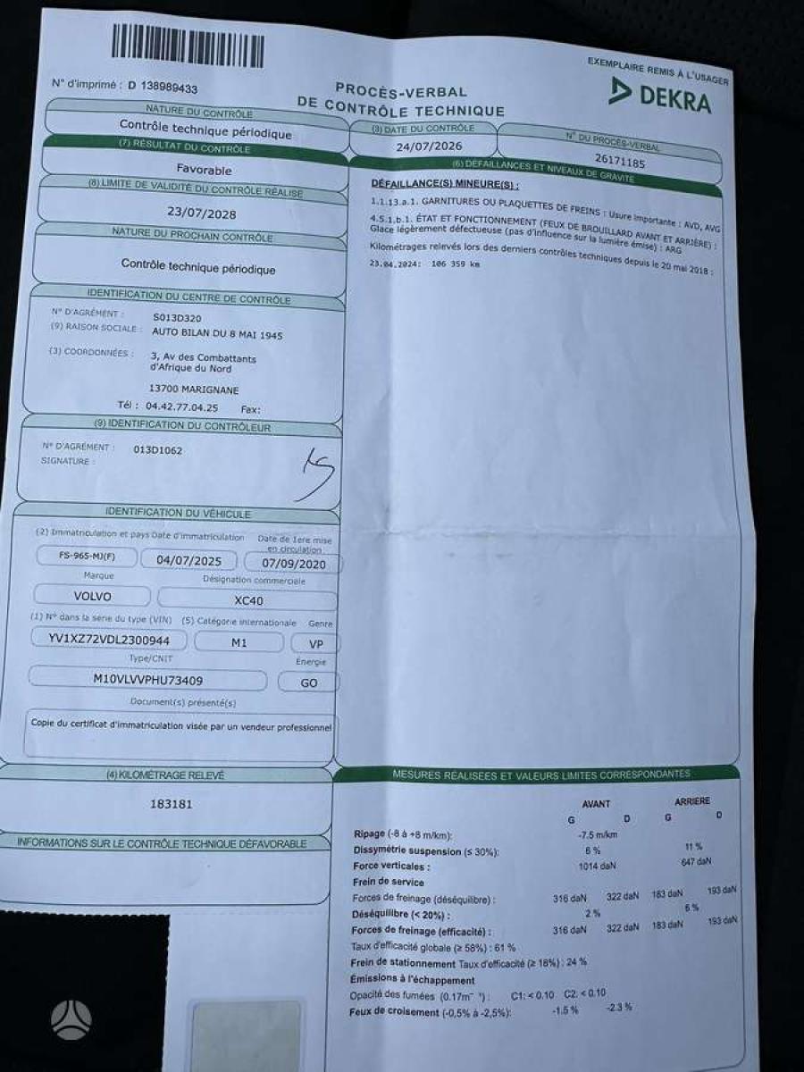 Sarkans Volvo XC40 2020 Kauņa, ar dzinēja tilpumu 1.97 L un nobraukumu 186 tūkst. km par 19490 €, foto 34 vietnē AUTOMOTO.COM.LV
