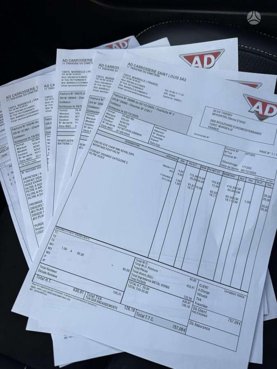 Sarkans Volvo XC40 2020 Kauņa, ar dzinēja tilpumu 1.97 L un nobraukumu 186 tūkst. km par 19490 €, foto 35 vietnē AUTOMOTO.COM.LV